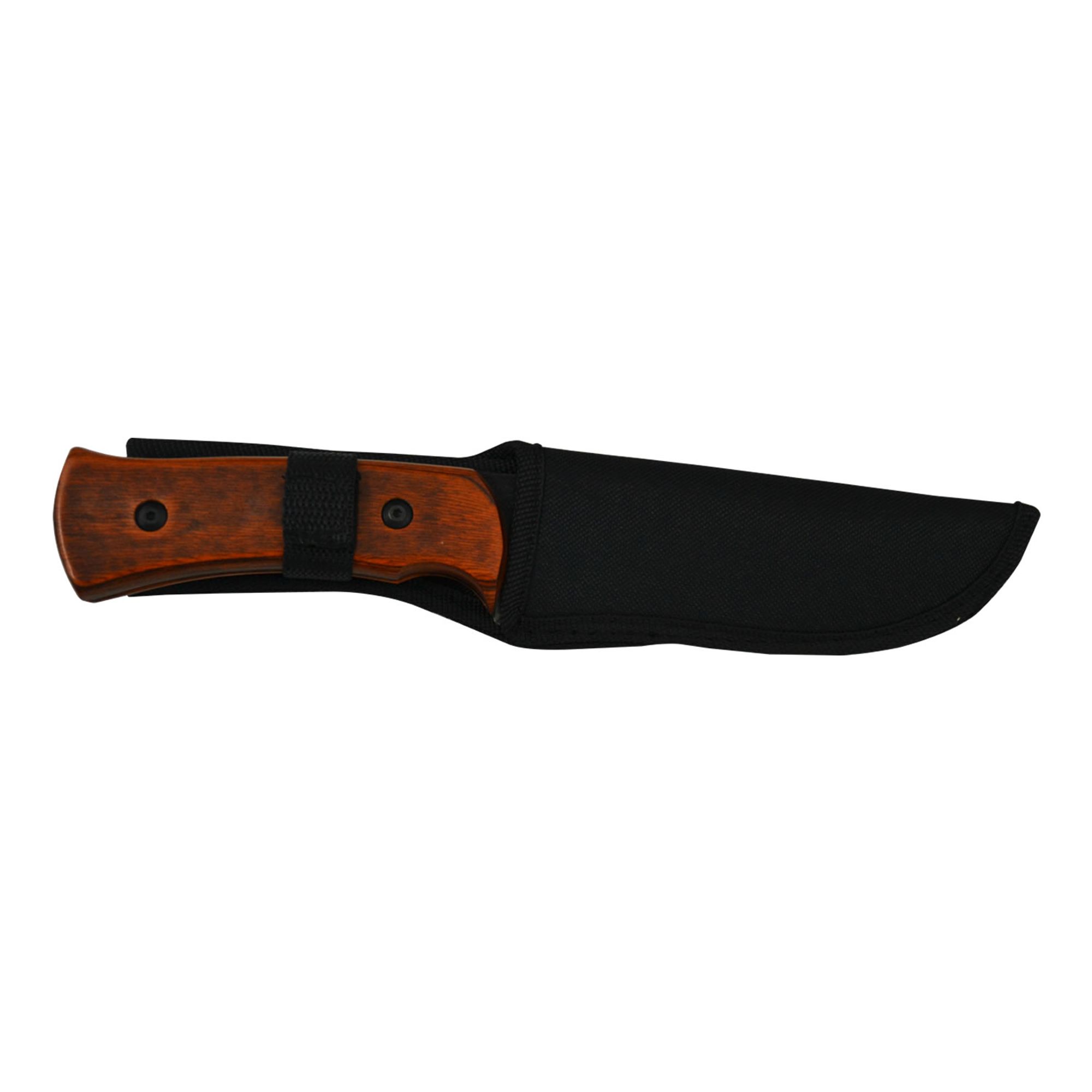 Faca Esportiva Inox com Bainha Nylon 5,7" - Rei da Cutelaria
