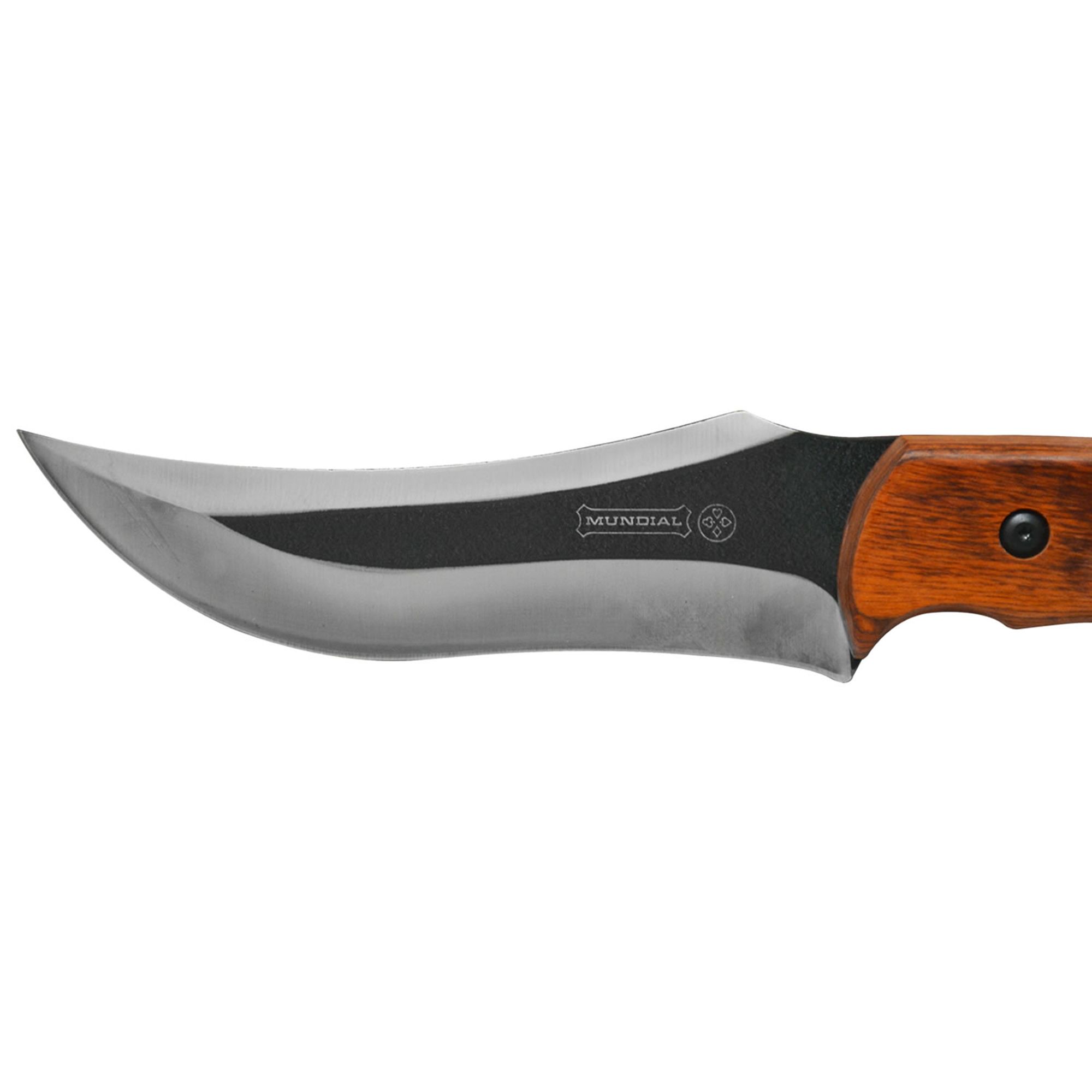 Faca Esportiva Inox com Bainha Nylon 5,7" - Rei da Cutelaria