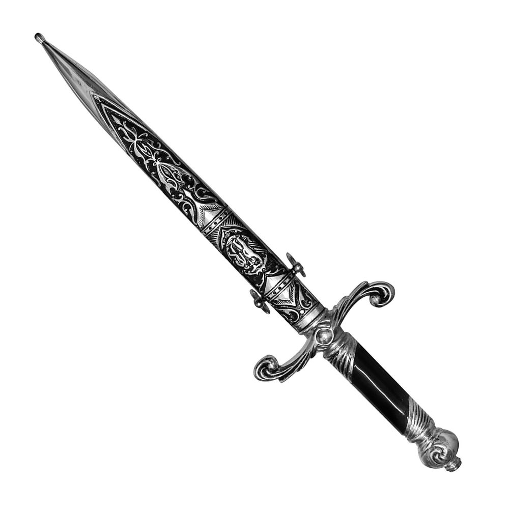 Mini Espada Decorativa com Bainha de Metal - Rei da Cutelaria