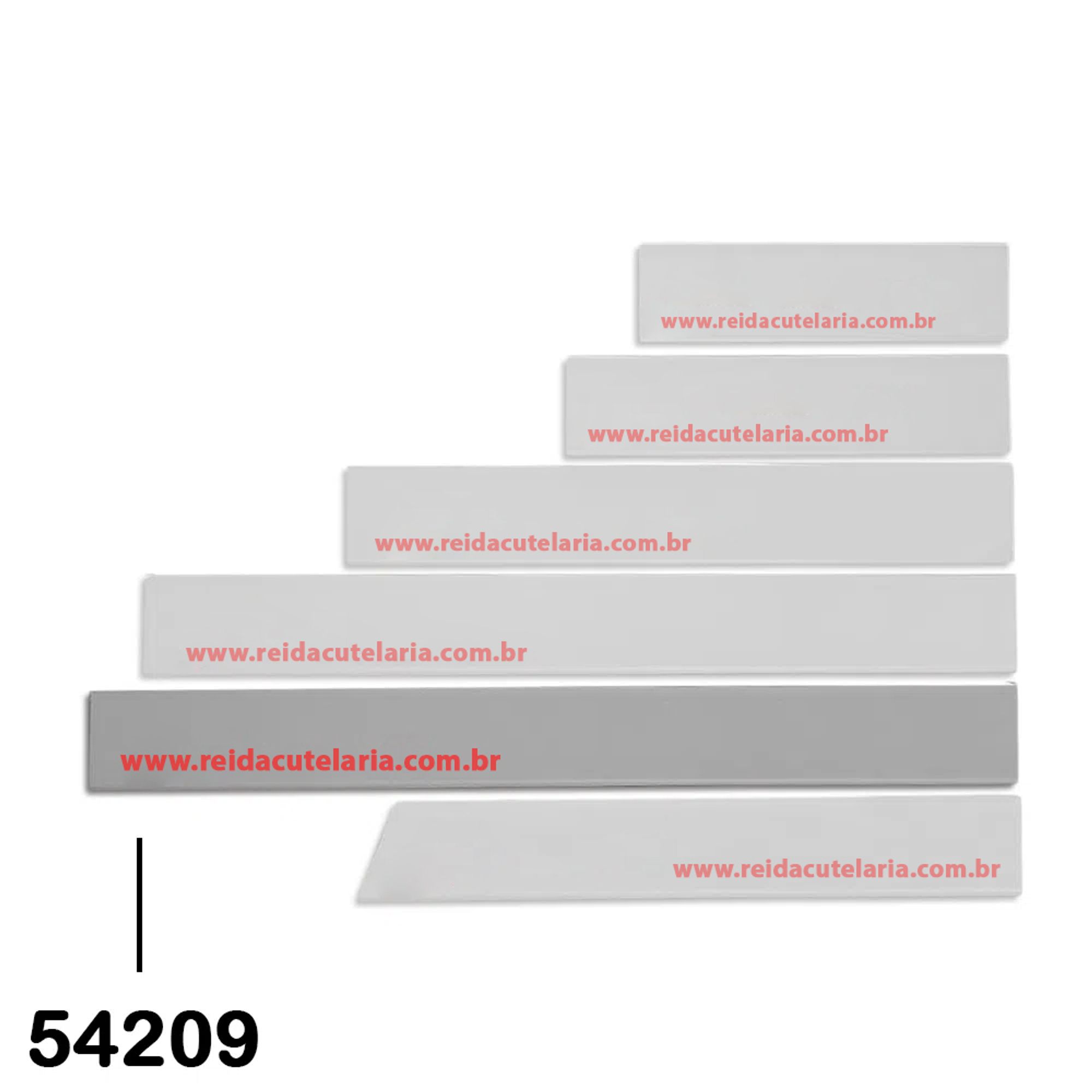 Protetor Estreito para Faca Filetar Master 9" - Cinza - Rei da Cutelaria