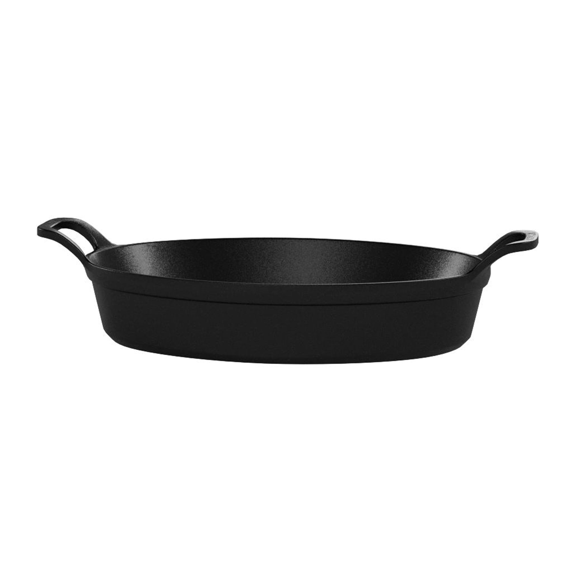 Travessa Oval Preta 37cm - Staub - Rei da Cutelaria