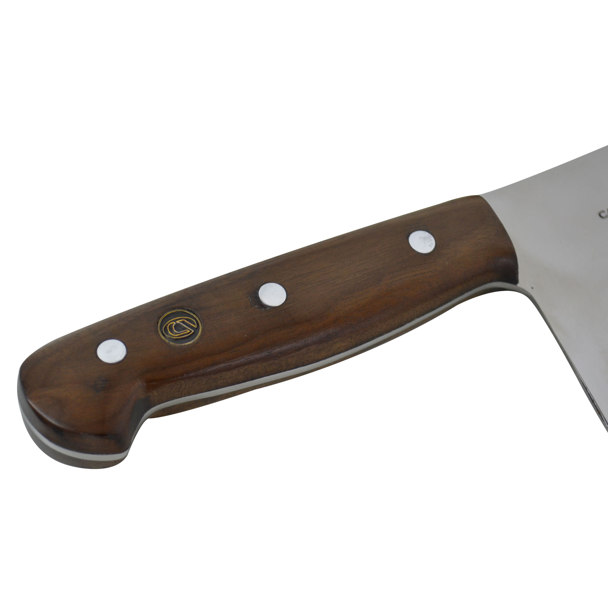 Cutelo Inox Brazzero - Carborundum - Rei da Cutelaria