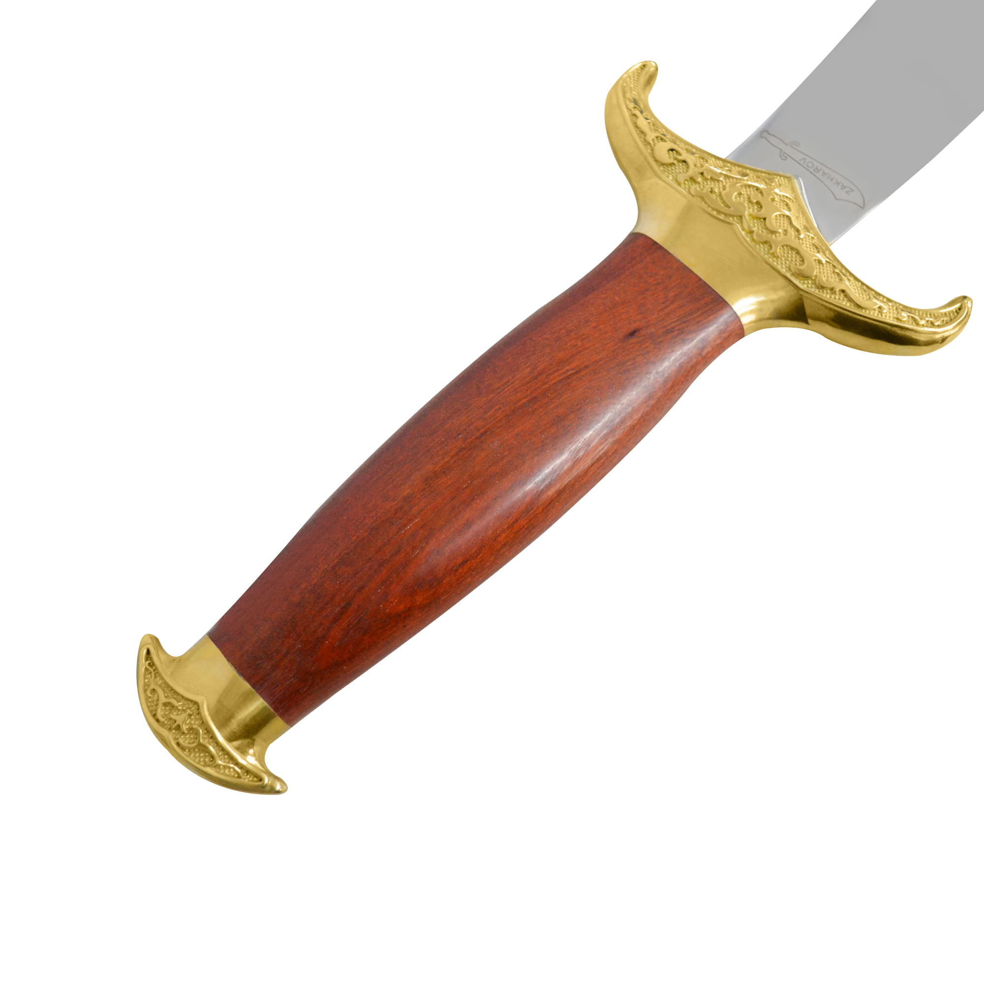 Espada Árabe com Suporte de Madeira 23'' - Zakharov - Rei da Cutelaria