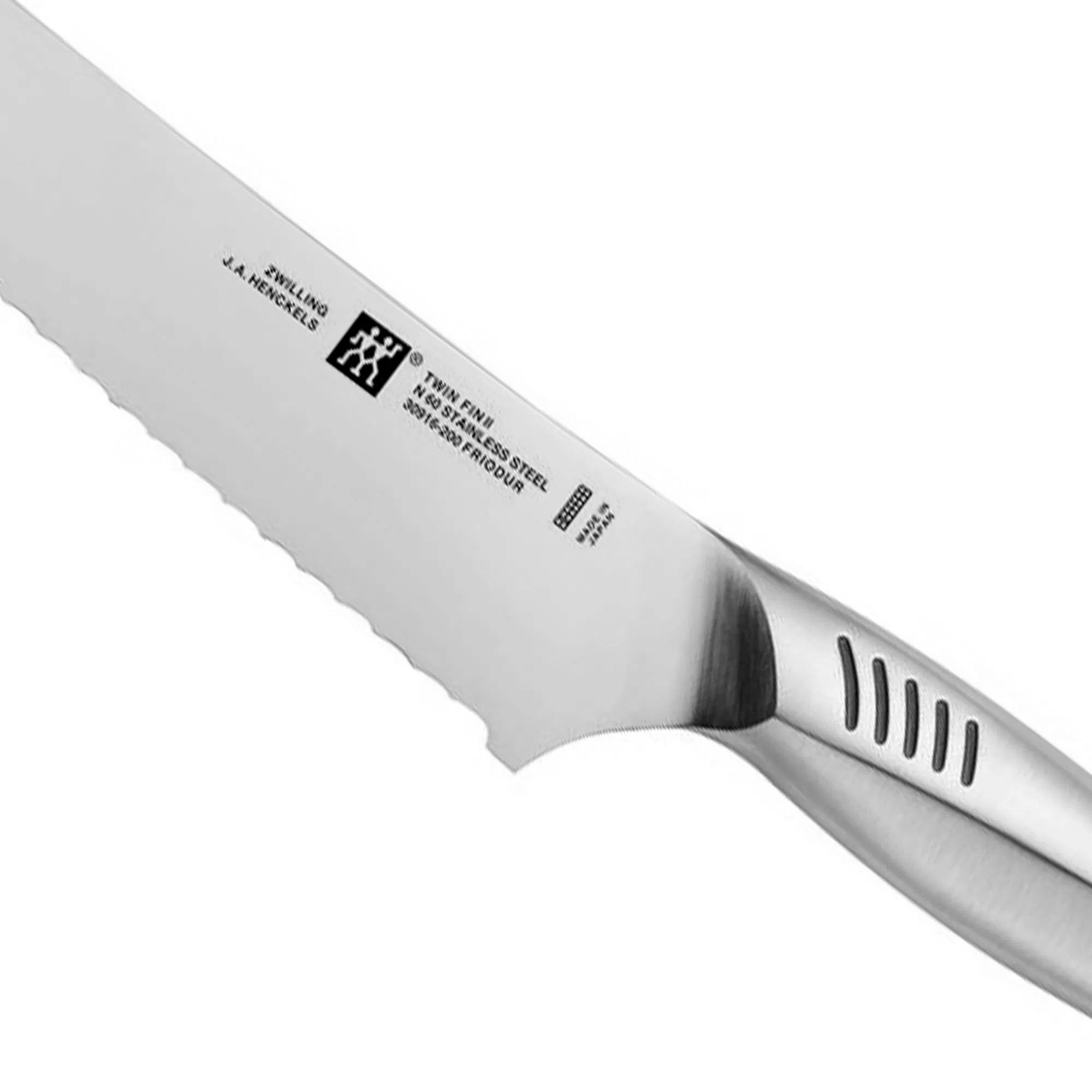 Faca para Pão Twin Fin II 8" - Zwilling - Rei da Cutelaria