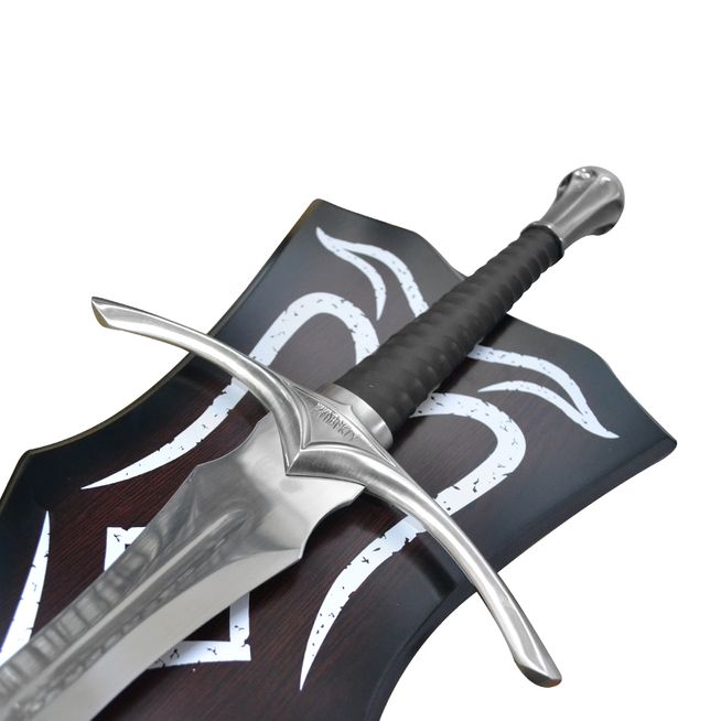 Espada Medieval Decorativa com Suporte 118,5 cm - Rei da Cutelaria