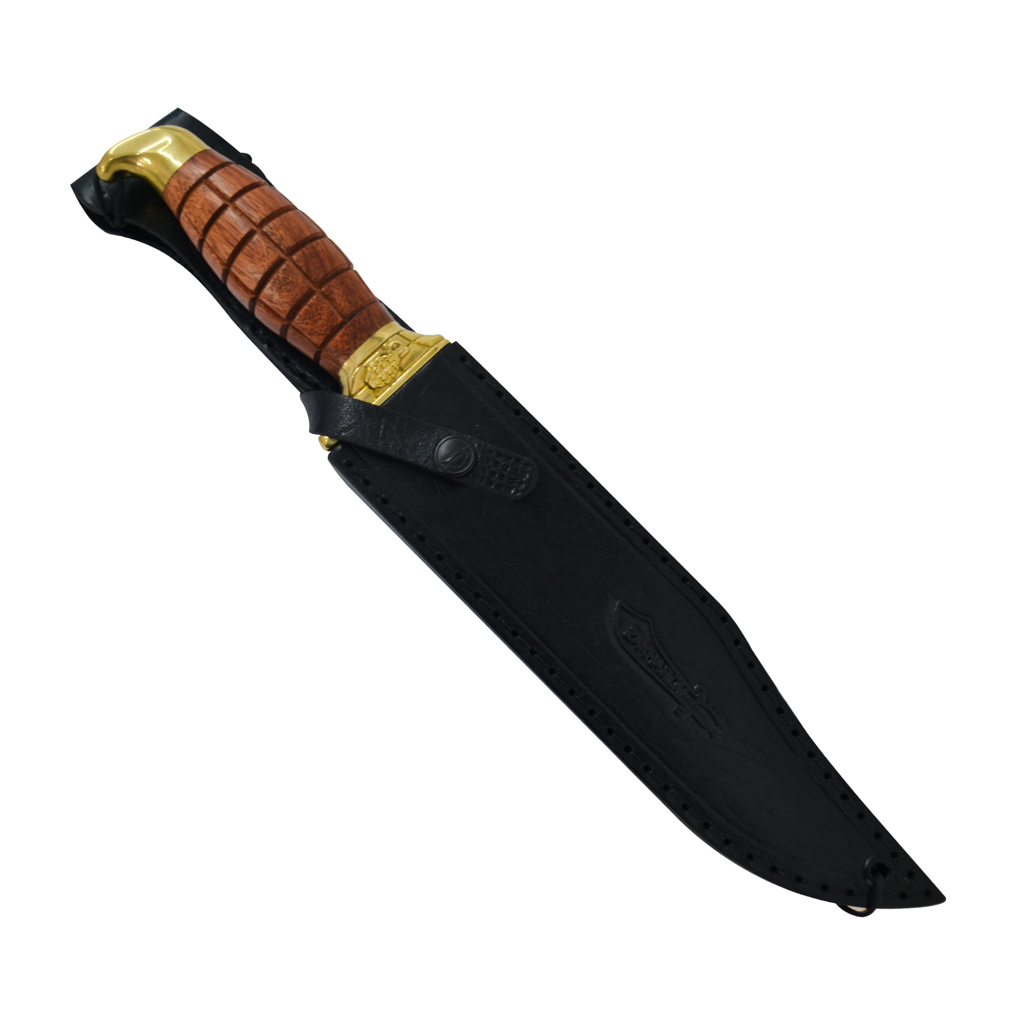 Faca Esportiva com Bainha Bowie MK2 8" - Zakharov - Rei da Cutelaria